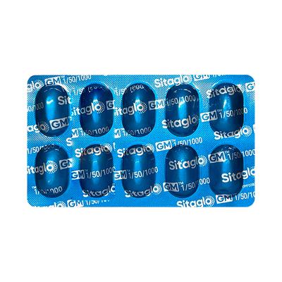Buy SITAGLO GM 1 Tablet 10's Online | Netmeds