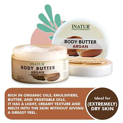 Buy Inatur Body Butter - Argan 100 gm Online at Discounted Price | Netmeds