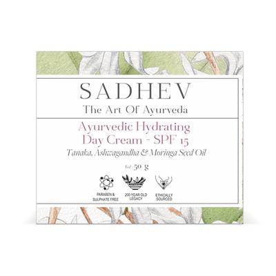 Buy Sadhev - Ayurvedic Hydrating Day Cream Spf 15 50 gm Online at ...