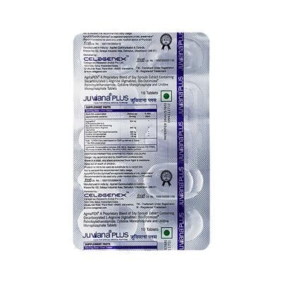 Buy JUVIANA PLUS Tablet 10's Online at Upto 25% OFF | Netmeds