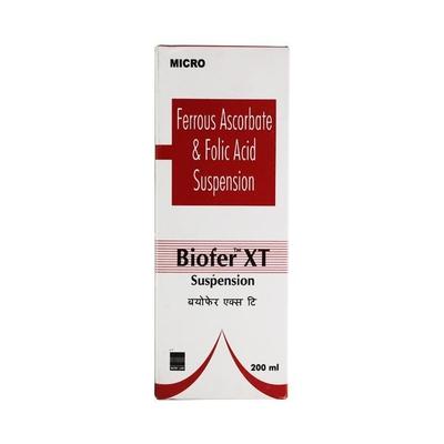 Buy Biofer XT Suspension 200ml Online at Upto 25% OFF | Netmeds