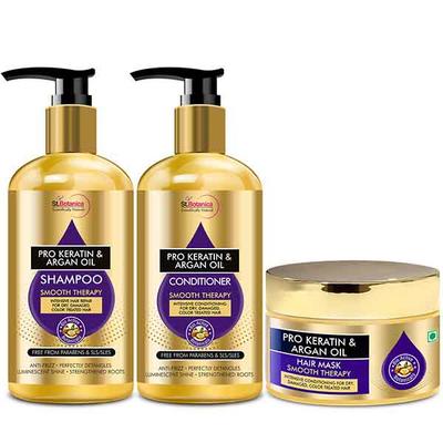 Buy St.Botanica Shampoo 300 ml + Conditioner 300 ml + Hair Mask 200 ml ...