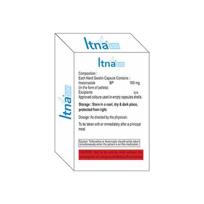 Buy ITNA 100 Capsule 10's Online at Upto 25% OFF | Netmeds