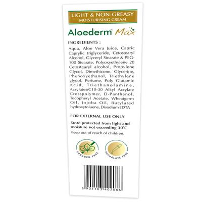 Buy Aloederm Max Skin Cream 150 gm Online at Best Price - Face Moisturizers