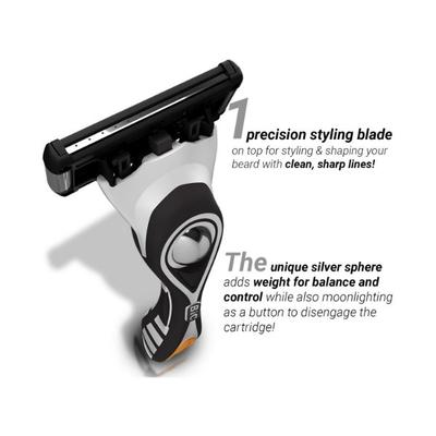 Buy Zlade Hyperglide5 Pro Shaving Razor For Men - Sports Edition 51 gm ...
