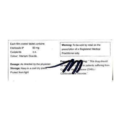 Etoflam Activ 90 Tablet 10'S - Price, Uses, Side Effects | Netmeds