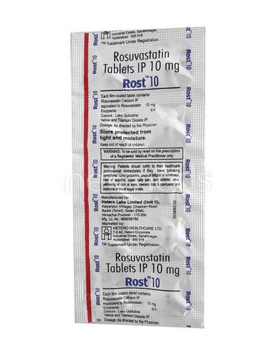 Buy Rost 10mg Tablet 10'S Online at Upto 25% OFF | Netmeds