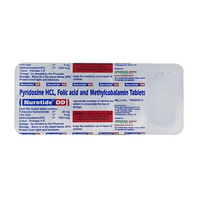Buy Nurotide OD Tablet 10'S Online at Upto 25% OFF | Netmeds