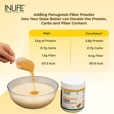 Inlife Fenugreek Fiber Powder - Orange 150 gm Online at Best Price ...