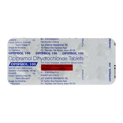 Opiprol 100mg Tablet 10'S : Price, Uses, Side Effects | Netmeds