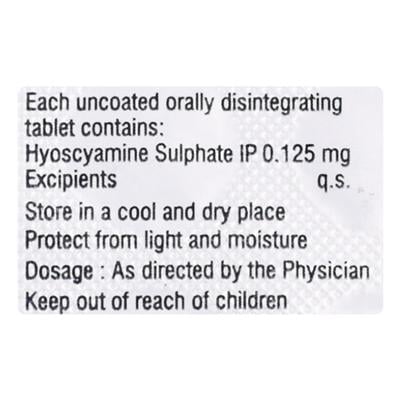 Hyocimax S Tablet 10'S - Price, Uses, Side Effects | Netmeds
