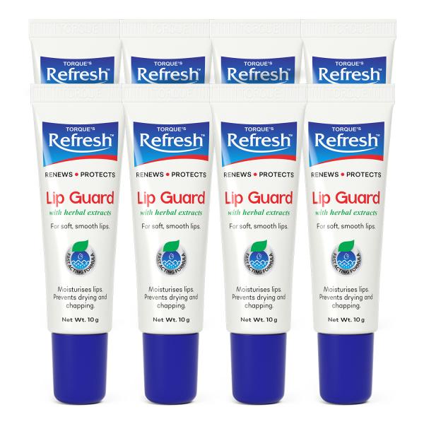Torque Refresh Lip Guard Lip Moisturiser Pack of (8 X 10gm) 1's Online ...