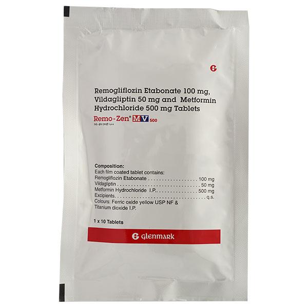 REMOZEN MV 500 Tablet 10's : Price, Uses, Side Effects | Netmeds