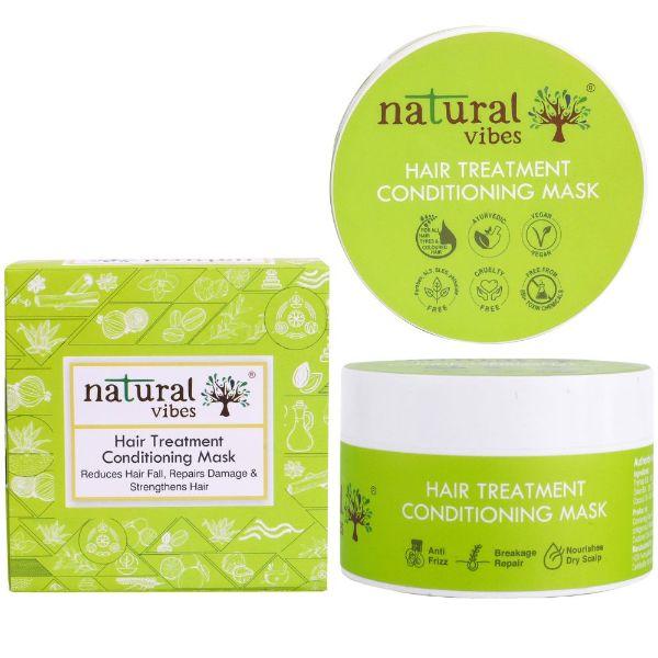 Buy Natural Vibes Hair Treatment Conditioning Mask 100 gm Online at ...