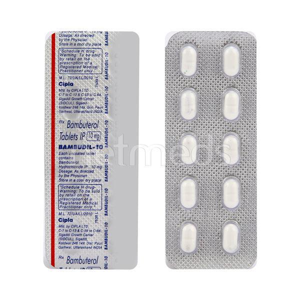 Bambudil 10mg Tablet 10'S
