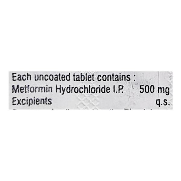 MET DM 500mg Tablet 10'S : Price, Uses, Side Effects | Netmeds