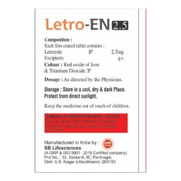 LETRO EN 2.5 Tablet 5's