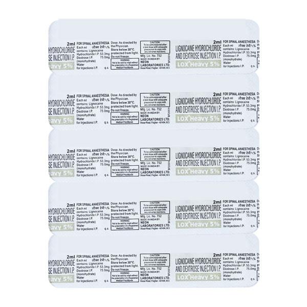 LOX Heavy 5% Injection 2ml