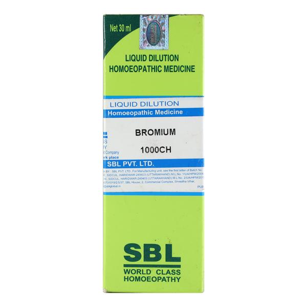 Buy SBL Bromium 1M Liquid 30 ml Online at Discounted Price | Netmeds