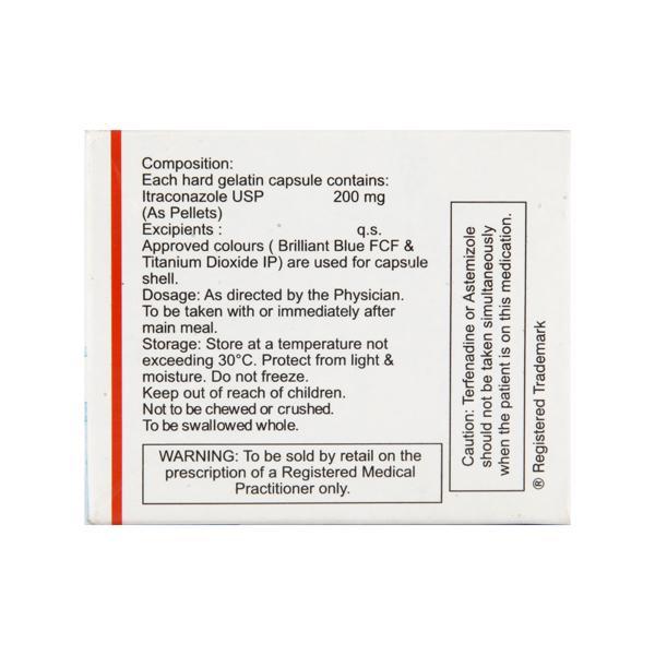 Itrafix 200mg Capsule 4'S
