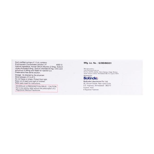 REPOMIA 4000iu Prefilled Syringe(Pfs) 1ml