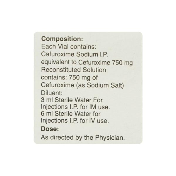 Altacef 750mg Injection 1's