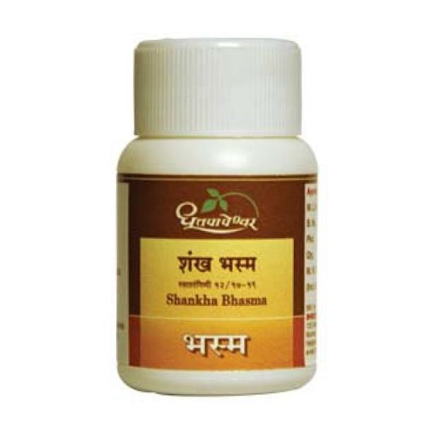 Buy Dhootapapeshwar Shankha Bhasma Powder 10's Online at Best Price ...