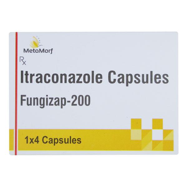 Buy FUNGIZAP 200 Capsule 4's Online at Upto 25% OFF | Netmeds