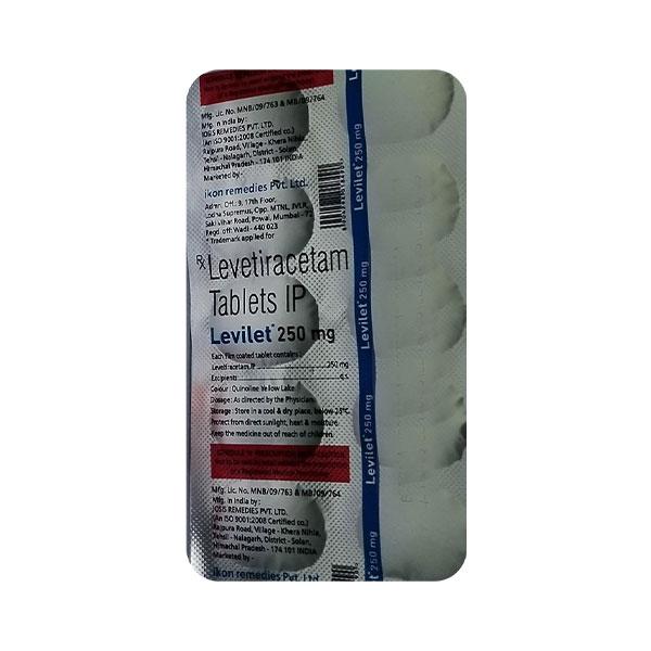 LEVILET 250mg Tablet 10's