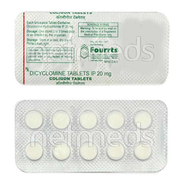 Coligon 20mg Tablet 10'S
