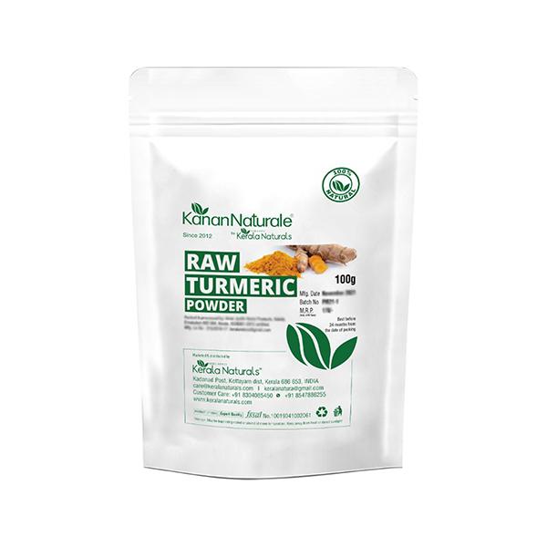 Buy Kerala Naturals Raw Turmeric Powder 100 gm Online at Best Price ...