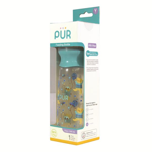 Buy Pur Feeding Bottle - Blue 240 ml Online at Best Price - Feeding ...