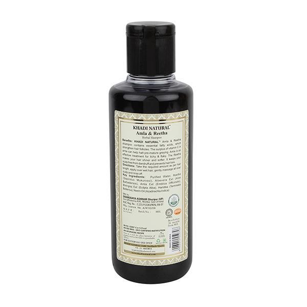 Khadi Natural Hair Cleanser - Amla & Reetha 210 ml