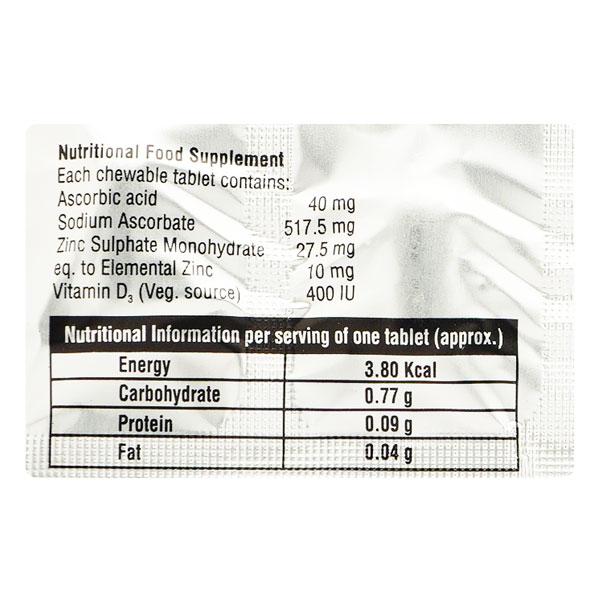 GLENCEE D Chewable Tablet 15's