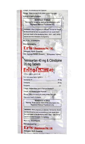 Eritel LN HS 40mg Tablet 10'S