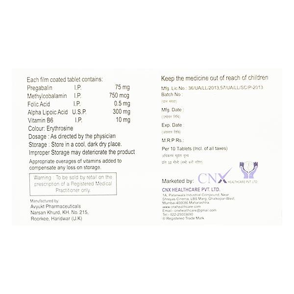 Buy BECOCNX PM Tablet 10's Online at Upto 25% OFF | Netmeds