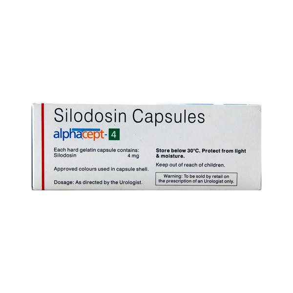 Alphacept 4mg Capsule 10'S