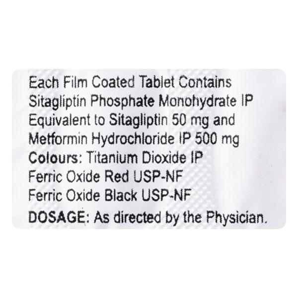 MSN SITA M 50/500 Tablet 10's - Price, Uses, Side Effects | Netmeds