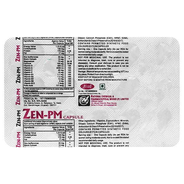 Buy ZEN PM Capsule 15's Online at Upto 25% OFF | Netmeds