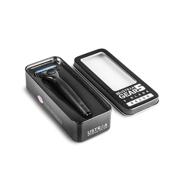 Ustraa Gear 5 Blade Razor - Black