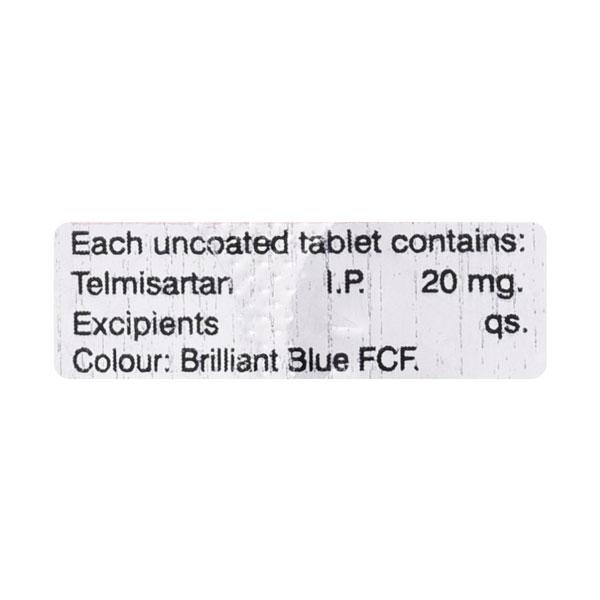 Telemar 20mg Tablet 10'S : Price, Uses, Side Effects | Netmeds