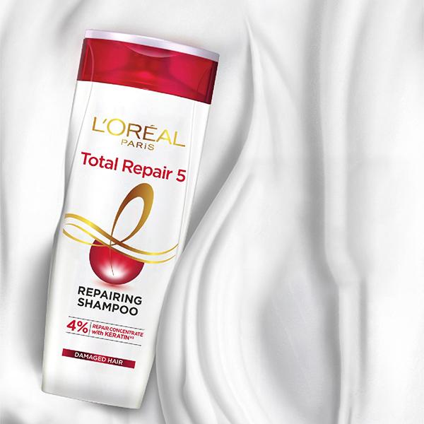 Buy L'Oreal Paris Total Repair 5 Advanced Repairing Shampoo 75 ml ...