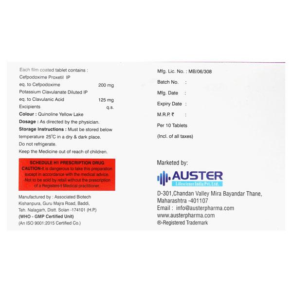 DOCSPOR CV Tablet 10's