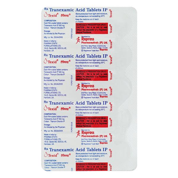 Buy TEXID Tablet 10's Online at Upto 25% OFF | Netmeds