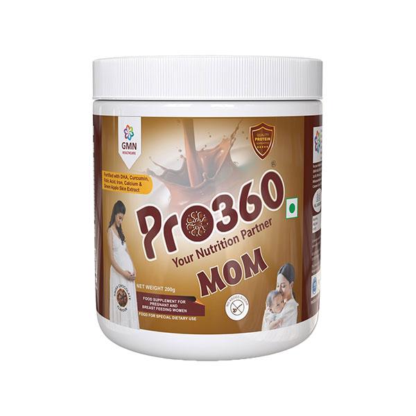 Buy Pro360 MOM Nutritional Powder - Swiss Chocolate 200 gm Online at ...