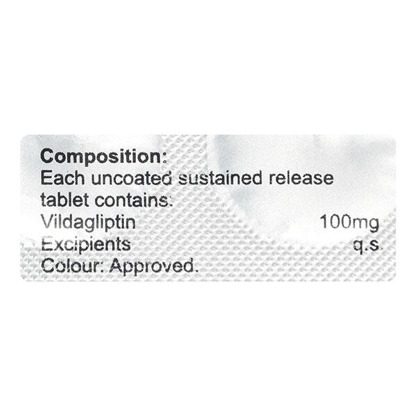 VILTAB SR 100 Tablet 15's : Price, Uses, Side Effects | Netmeds