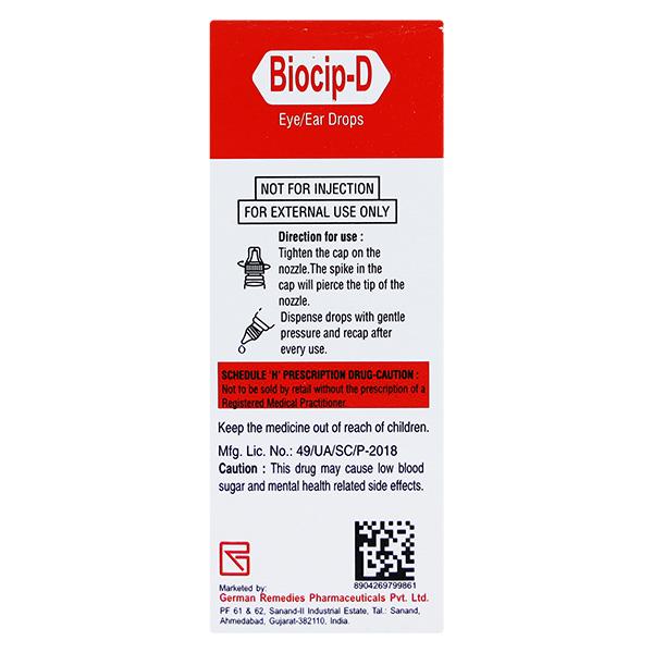 BIOCIP D Eye/Ear Drops 10ml