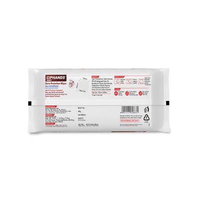 Buy Ciphands Smart Germ Protection Wipes 40's Online at Discounted ...