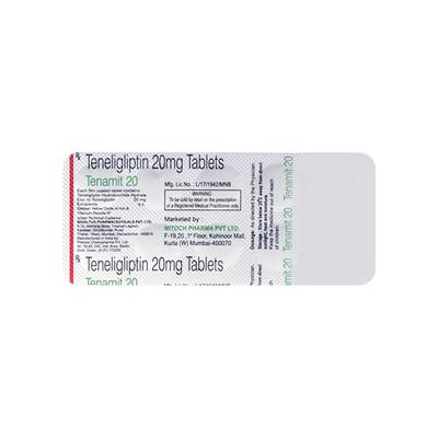 Tenamit 20mg Tablet 10'S