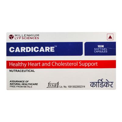 Millennium Lyf Sciences Cardicare Softgel Capsule 10's Online at Best ...